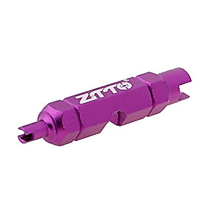 BESSTUUP Bike Cycling Double Head Valve Core Extractor Remover Removal Tool for