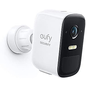 eufy Security, eufyCam 2C Pro Wireless Home Security Add-on Camera, 2K Resolution, 180-Day Battery Life, HomeKit Compatibility, IP67 Weatherproof, Night Vision, and No Monthly Fee. (Renewed)