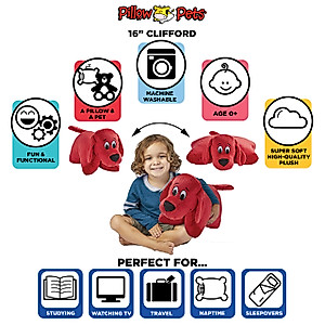 Pillow Pets Clifford The Big Red Dog - Stuffed Animal Plush