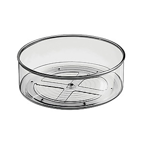 iDesign 95242 Fridge/Freeze Binz Turntable, Gray