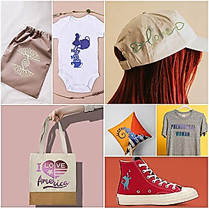 HTVRONT Chameleon HTV Vinyl Roll Heat Transfer Vinyl, 12" x10FT Iron On Vinyl for T-Shirt Chameleon Gradient Change Color PU HTV Sheet for Cricut, Silhouette Cameo(Bronze to Purple)