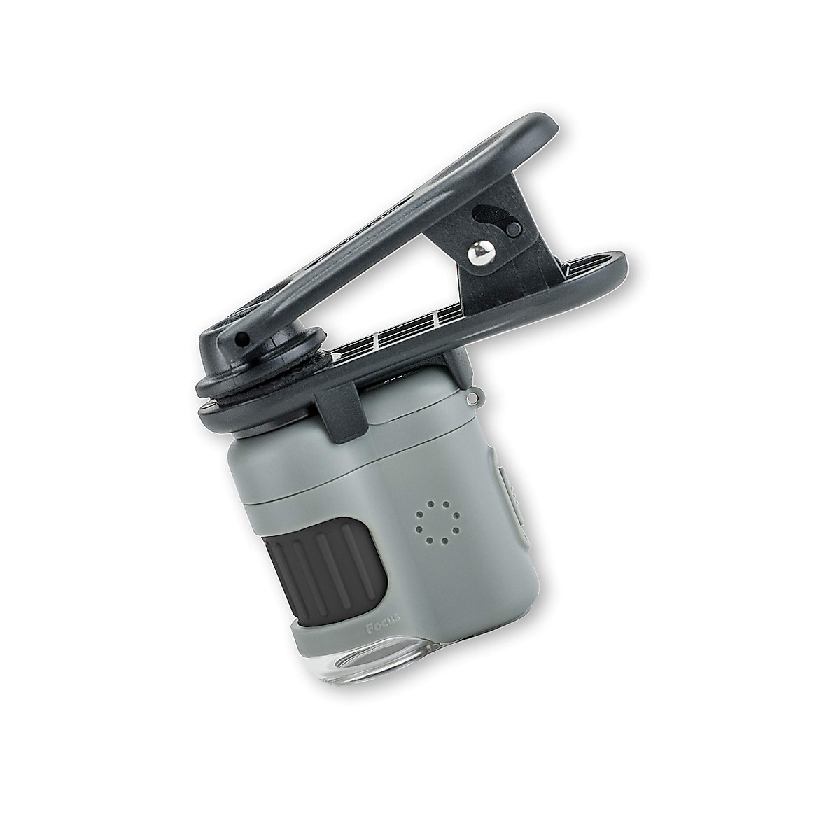 Carson MicroMini 20x LED Lighted Pocket Microscope with Built-in LED and UV Flashlight and Universal Smartphone Digiscoping Adapter Clip & MicroBrite Plus 60x-120x LED Lighted Pocket Microscope