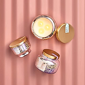 Capri Blue Mercury Iridescent Inverted Jar Candle - 10 Oz - Volcano