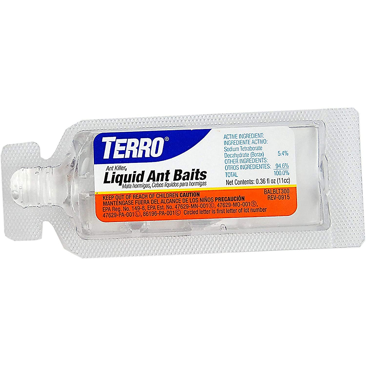 Terro T300B Liquid Ant Bait Ant Killer, 50 Bait Stations
