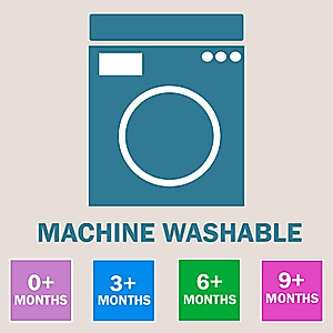 Nuby Support Pod Pillow Cover by Dr. Talbot's, Animal Faces Print