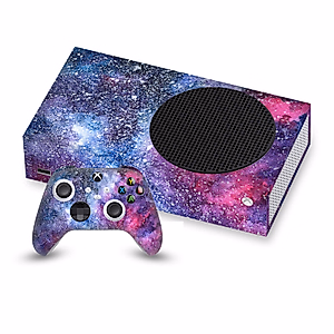 Head Case Designs Officially Licensed Anis Illustration Galaxy Art Mix Vinyl Sticker Gaming Skin Decal Cover Compatible With Xbox Series S Console and Controller Bundle