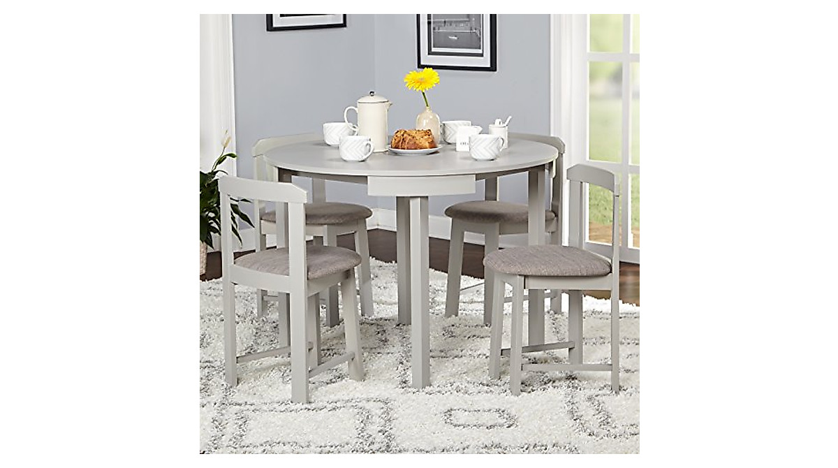 Zuma Collection 5-Piece Dining Set - Space-Saving & Stylish