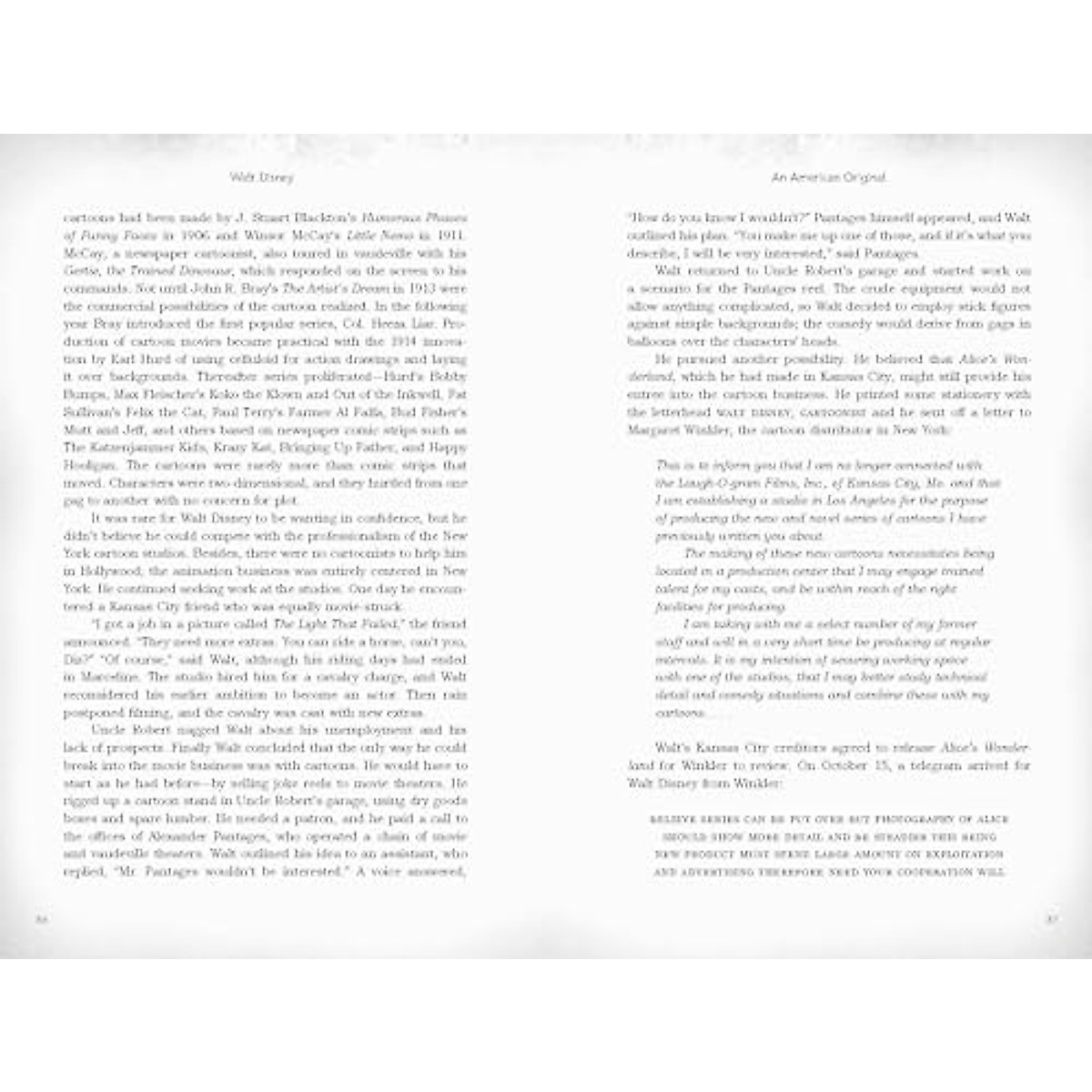 Walt Disney: an American Original, Commemorative Edition (Disney Editions Deluxe)