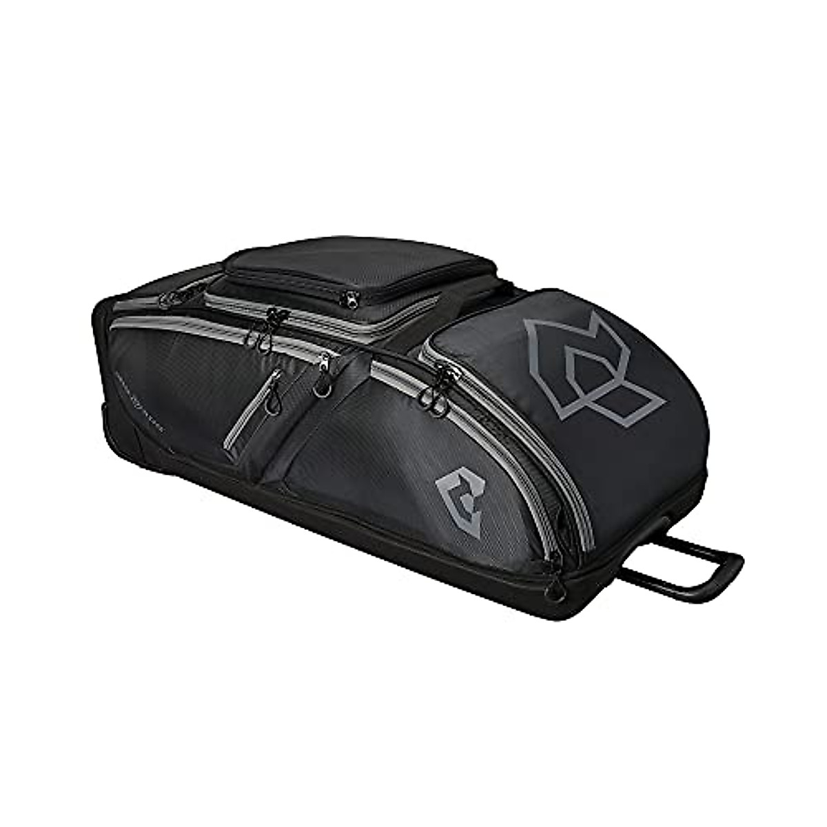 DeMarini Spectre Wheeled Bag,Black,LARGE
