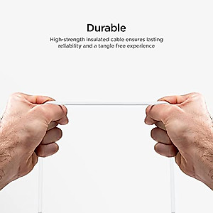 GALVANOX Replacement Cord for Bose Headphone Cable Compatible with Bose QC35 II / QC45 (White)