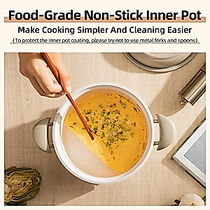 soseki Hot Pot Electric, 1.0L Electric Cooker with Non-Stick Pot, 800W Small Ramen Cooker Made of Stainless Steel For 1-2 people, Electric Pot For Oatmeal,Macaroni,Borscht(Gray)