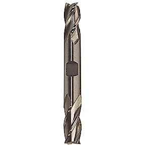 Drill America 5/8" X 5/8" High Speed Steel 2 Flute Double End End Mill, DWC Series