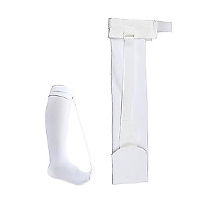 Thereisno Plantar Fasciitis Night Splint Sock Supports Feet Drop Feet Orthopedic Brace Soft Stretching Boot Splints for Feet