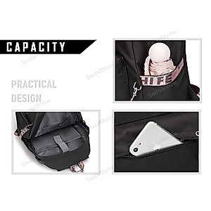 Genshin Impact Backpack Bag Xiao Klee Raiden Shogun Rucksack Keqing with USB Charging Port, Free Keychain (24)