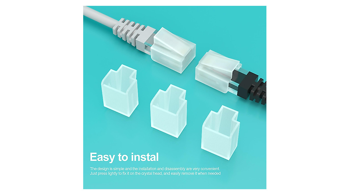 Protect Your Cables with WXZRLIU RJ45 Plug Protectors