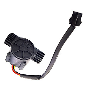 Kiro&Seeu 1/2" Water Flow Hall Sensor Control Switch Fluid Flow Meter Flowmeter Counter 1-30L/min