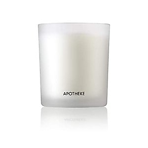 APOTHEKE Luxury Scented Jar Candle, Santal Rock Rose, 11 oz - Sandalwood & Rock Rose Scent, Strong Fragrance, Aromatherapy, Long Lasting, Hand Poured in USA