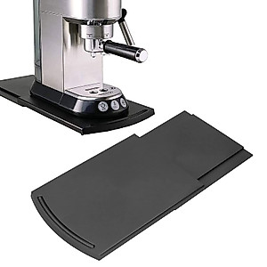 Kitchen Sliding Coffee Maker Tray Mat, Kitchen Appliance Moving Caddy, Countertop Appliance Moving Holder, Suitable for Place kitchen Utensils and Appliances