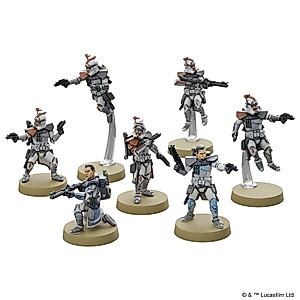Atomic Mass Games Star Wars: Legion ARC Troopers Unit Expansion - Elite Clone Troopers with Jetpacks! Tabletop Miniatures Strategy Game for Kids & Adults, Ages 14+, 2 Players, 3 Hour Playtime, Made