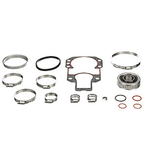 Quicksilver 803099T1 Stern Drive Transom Seal Repair Kit for MerCruiser Alpha One, Gen II Stern Drives with Exhaust Bellows