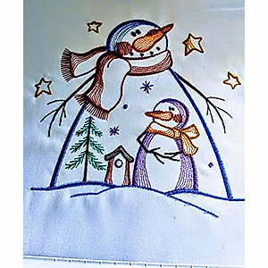 Quilt Kit Country Christmas/Pre Cut Ready to Sew/Finished Embroidery