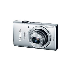 Canon PowerShot ELPH 130 IS 16.0 MP Digital Camera with 8x Optical Zoom 28mm Wide-Angle Lens and 720p HD Video Recording (Silver) (OLD MODEL)