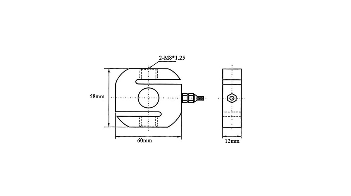 ATO S Type Tension & Pressure Load Cell - High Accuracy IP67