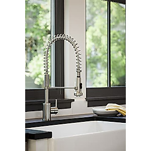 Gerber Plumbing Parma Pre-Rinse Kitchen Faucet with Spring Spout