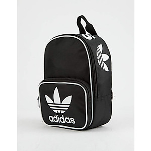 adidas Originals Women's Santiago Mini Backpack, Black/White, One Size