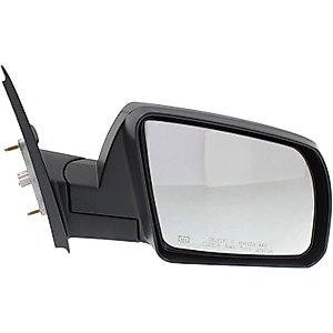 Kool Vue Passenger Side Power Heated Mirror for Toyota Tundra 2014-2021 Without Blind Spot Monitor Textured With Cold Climate Specification