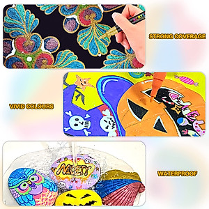 NICETY 72 Colors Acrylic Paint Pens Paint Markers, Extra Fine Tip Point Acrylic Paint Pens for Rock Painting, Canvas, Wood, Ceramic, Glass, Stone, Fabric, DIY Crafts & Art Supplies