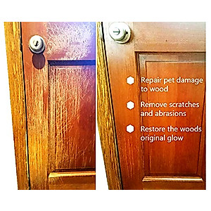 Skidmore's Restoration Cream | Leather and Wood Restorer, Softener, and Conditioner | All-Natural Non-Toxic Formula | Kit Will Restore, Repair Dry Leather and Wood Products | 16 oz