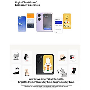 Original Oppo Find N2 Flip 12G+256GB 5G Mobile Phone 120Hz Fold AMOLED 6.8" Screen Dimensity 9000+ 4300mAh 44WSuperVOOC OTG NFC Global Warranty Cellphone by-（CTM Global Store） (Gold(12+256))