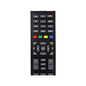 HCDZ Replacement Remote Control for JVC RM-C2060 RM-C20601C RM-C20601CNP RM-C241W RM-C241W1H RM-C251 RM-C2511H RM-C252 LCD LED HDTV TV