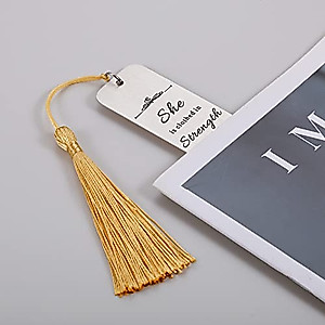 Stocking Stuffers for Teens Daughter Teenager Gifts for Girls Gift from Mother Bible Verse Bookmark with Tassel Inspirational Book Lover Gifts for Women Birthday Christmas Gifts for Friends Bestie