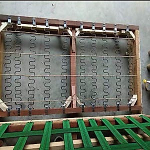 MEICOCO Upholstery Spring Clips, Couch Spring Repair Kit, ek Clips Sofa Chair Zig zag Furniture Spring Repair (12)