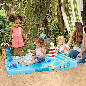 Little Tikes Splash Beach Water Table Splash Pad for Kids, Boys, Girls Ages 2+ Years