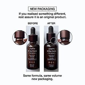 JUMISO All Day VC-IP 1.0 Firming Serum 30ml, 1.01 fl oz, Boosting Collagen, Reducing fine lines, Aronia Extract, Bakuchiol, Panthenol
