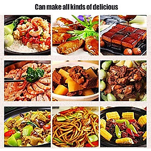 Casserole Dish with Lid Soup Pot Cast Iron Tagine Pot 20Cm, Tajine Cooking Pot with Enameled Cast Iron Base and Cone-Shaped Lid Lead Free Stew Casserole Slow Cooker,Yellow