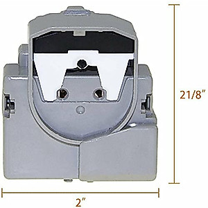 EQUIPMENT DOCTOR US CK910010004 fits Embraco Compressor Start Relay + Capacitor (Terminal 1/4", Gray)