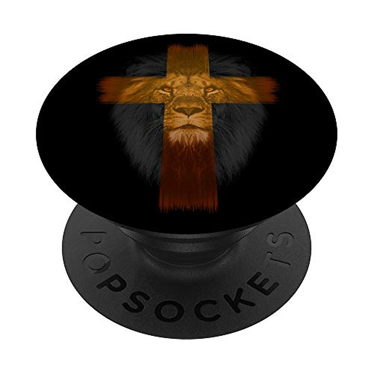 Jesus, Lion of the Tribe of Judah Christian Graphic PopSockets PopGrip: Swappable Grip for Phones & Tablets