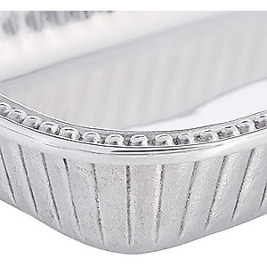 Wilton Armetale Flutes and Pearls Rectangular Baking Dish, 9-Inch-by-13-Inch