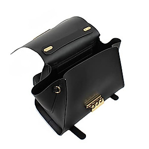ZAC Zac Posen womens Eartha Iconic Backpack Convertible Top Handle Bag, Black, One Size US
