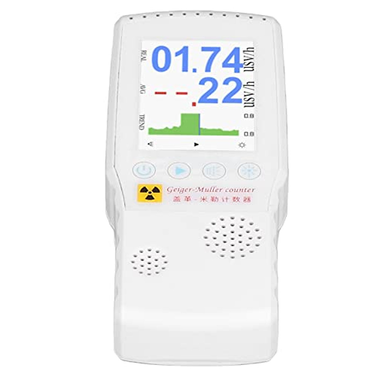 EVTSCAN Home Nuclear Radiation Tester Handheld High Accuracy Digital Radiation Dose Alarm Detector