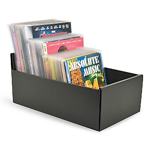 Tarifold Storage Box for DVD's, CD's, Blu-ray Disc's, and Xbox Video Games, Black (10290)