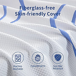 Opoiar 8 inch Memory Foam Mattress Twin Size,Gel Bamboo Charcoal AeroFusion Mattress in A Box,Breathable Medium Mattress Supportive & Pressure Relief,Made in USA, CertiPUR-US Certified