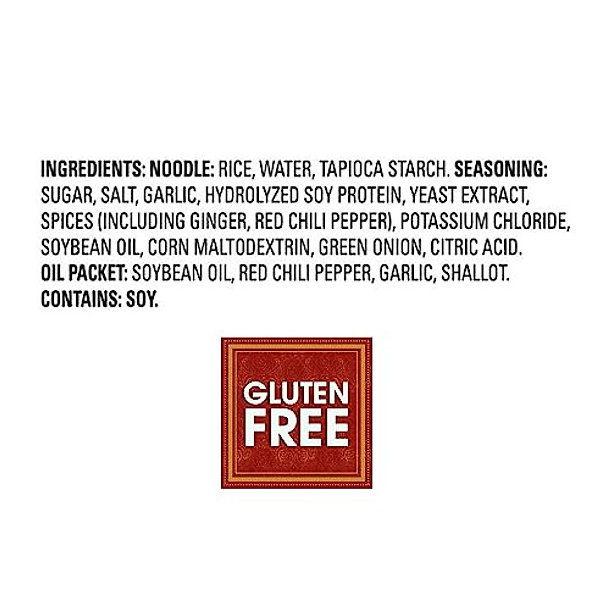 Soup Mug Bundle With 2 Large Red Mugs And 2 Thai Kitchen Noodle Soup Packets