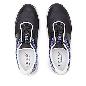 TRAQ by Alegria Women's Intent Frequencies Smart Walking Shoe 7 M US