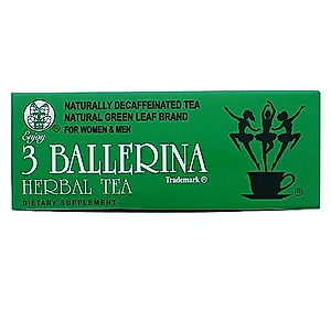 3 Ballerina Tea Extra Strength - 2 Pack (36 Tea Bags)