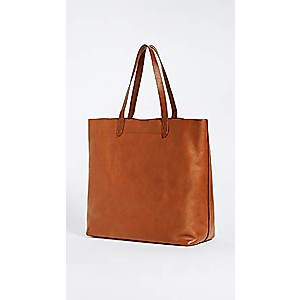 Madewell Women's The Transport Tote, English Saddle, Tan, Brown, One Size